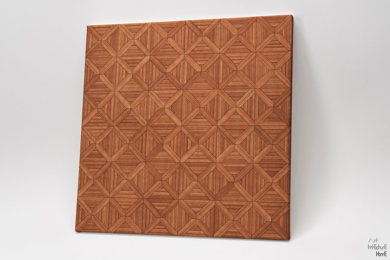 Seamless Baroque Wood Textures, Square Parquet, Flooring Patterns, Wood ...