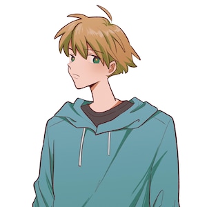 Full Colored Anime Characters Commission - Etsy