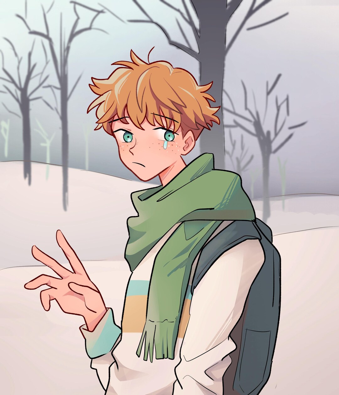 Full Colored Anime Characters Commission - Etsy