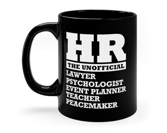 HR Coffee Mug, Human Resources Gifts, HR Team Gifts, Funny HR Gift ...
