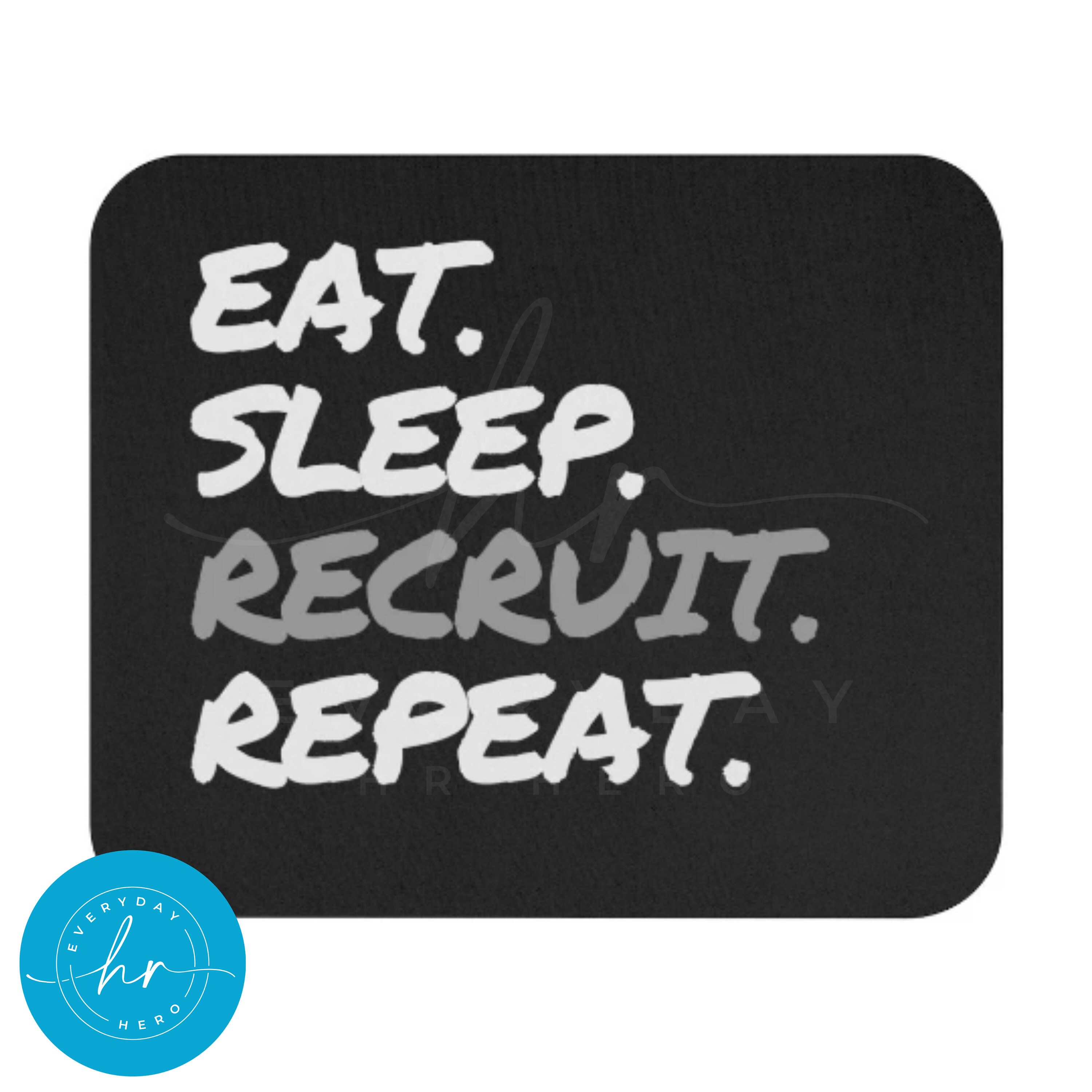 Recruiter Mouse Pad Human Resources Mousepad HR Gift HR Office Supplies ...