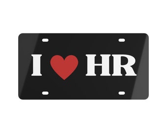 Hr License Plate - Etsy