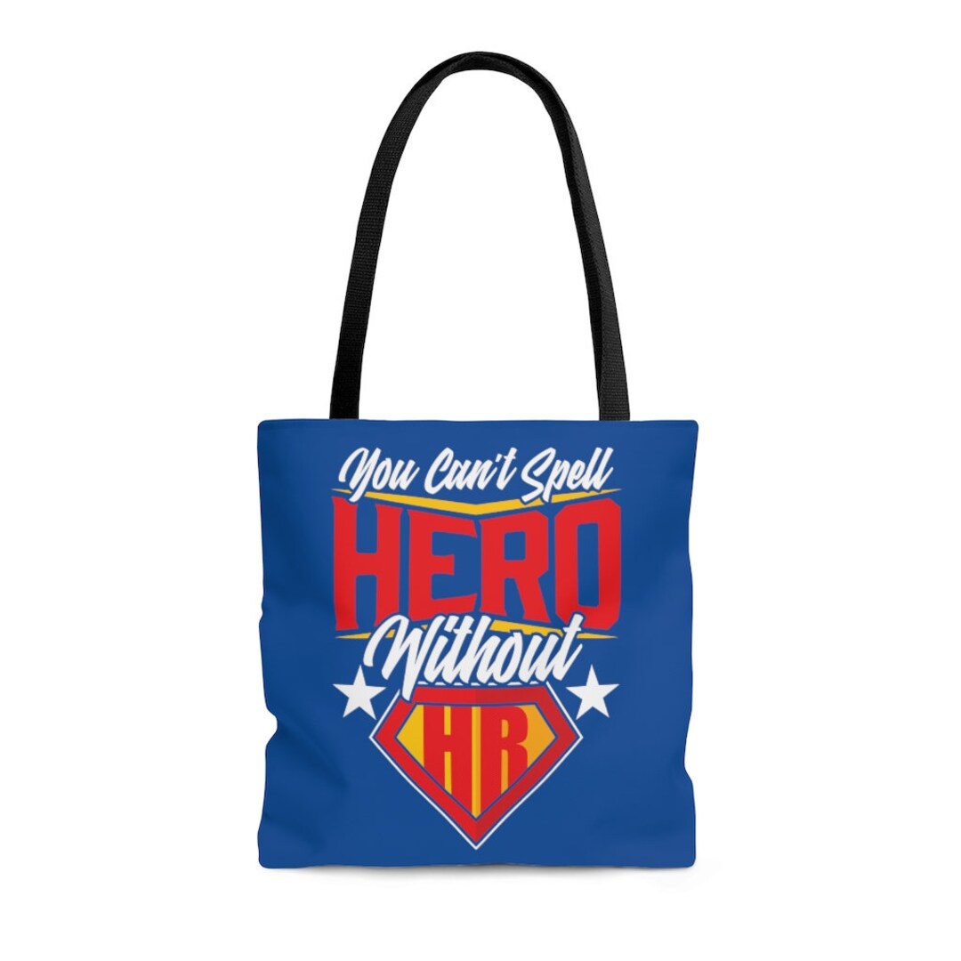 Hr Hero Tote Bag Hr Bag Human Resources Bag Human Resources Tote Hr ...