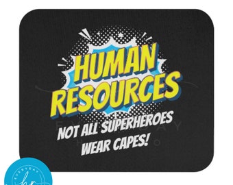 HR Hero Mouse Pad Human Resources Mousepad HR Gifts HR Office - Etsy