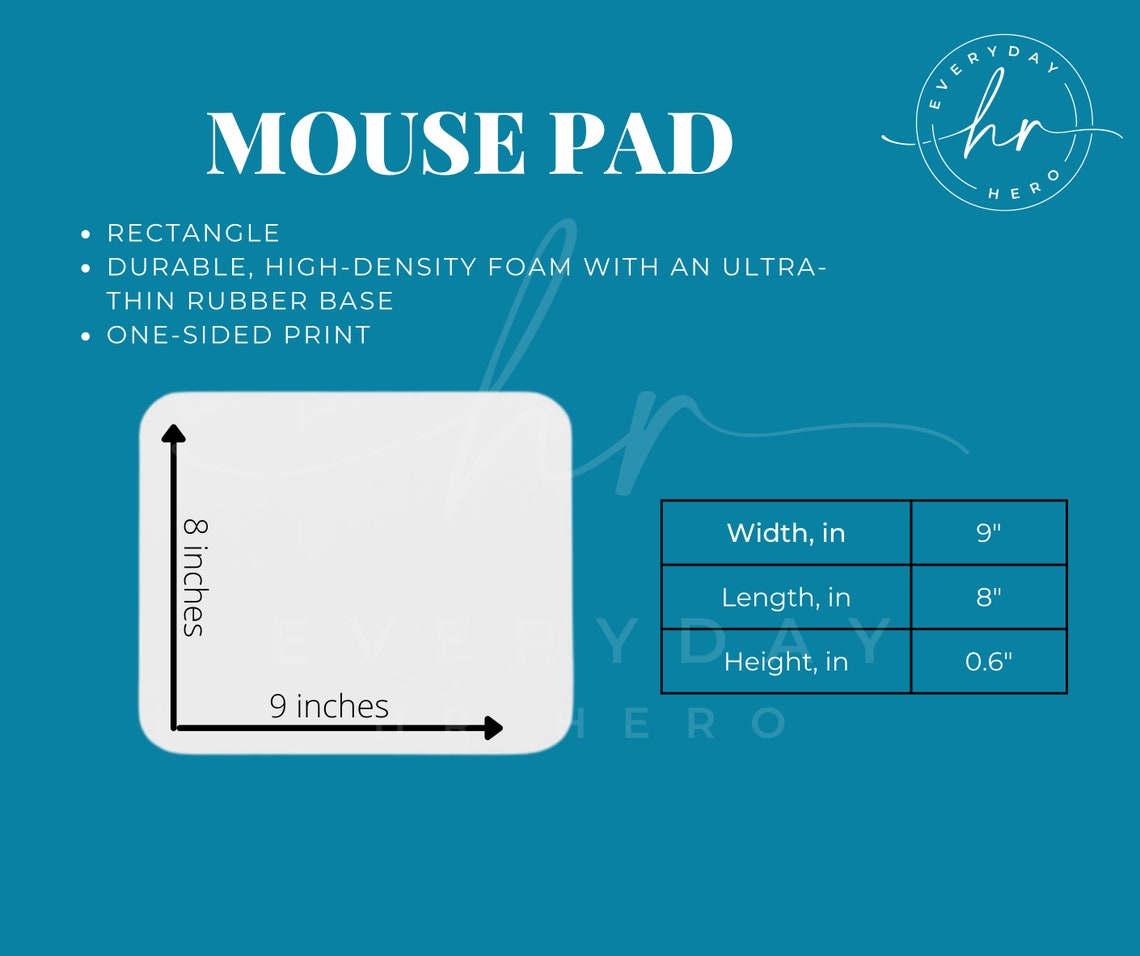 HR Hero Mouse Pad Human Resources Mousepad HR Gifts HR Office - Etsy