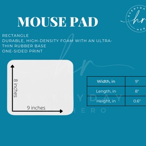 HR Hero Mouse Pad Human Resources Mousepad HR Gifts HR Office - Etsy