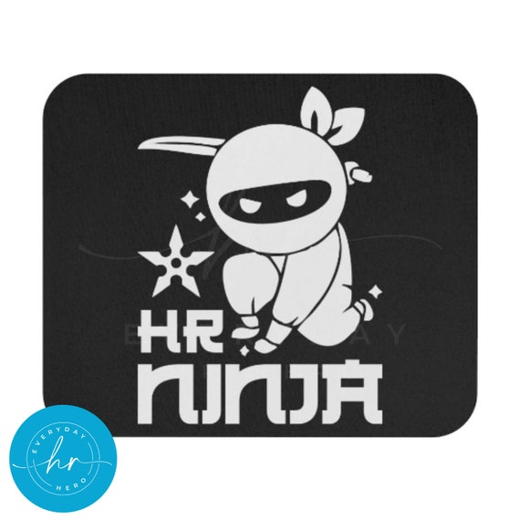 HR Ninja Mouse Pad Human Resources Mousepad HR Gifts HR Office - Etsy