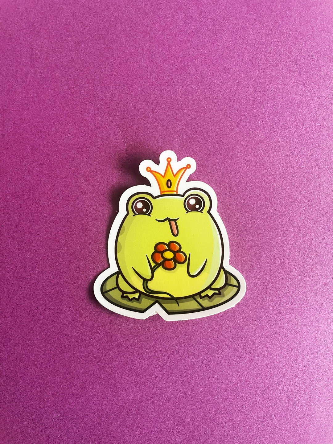 Frog - Waterproof Vinyl | Planner Stickers | Laptop Stickers | VSCO ...