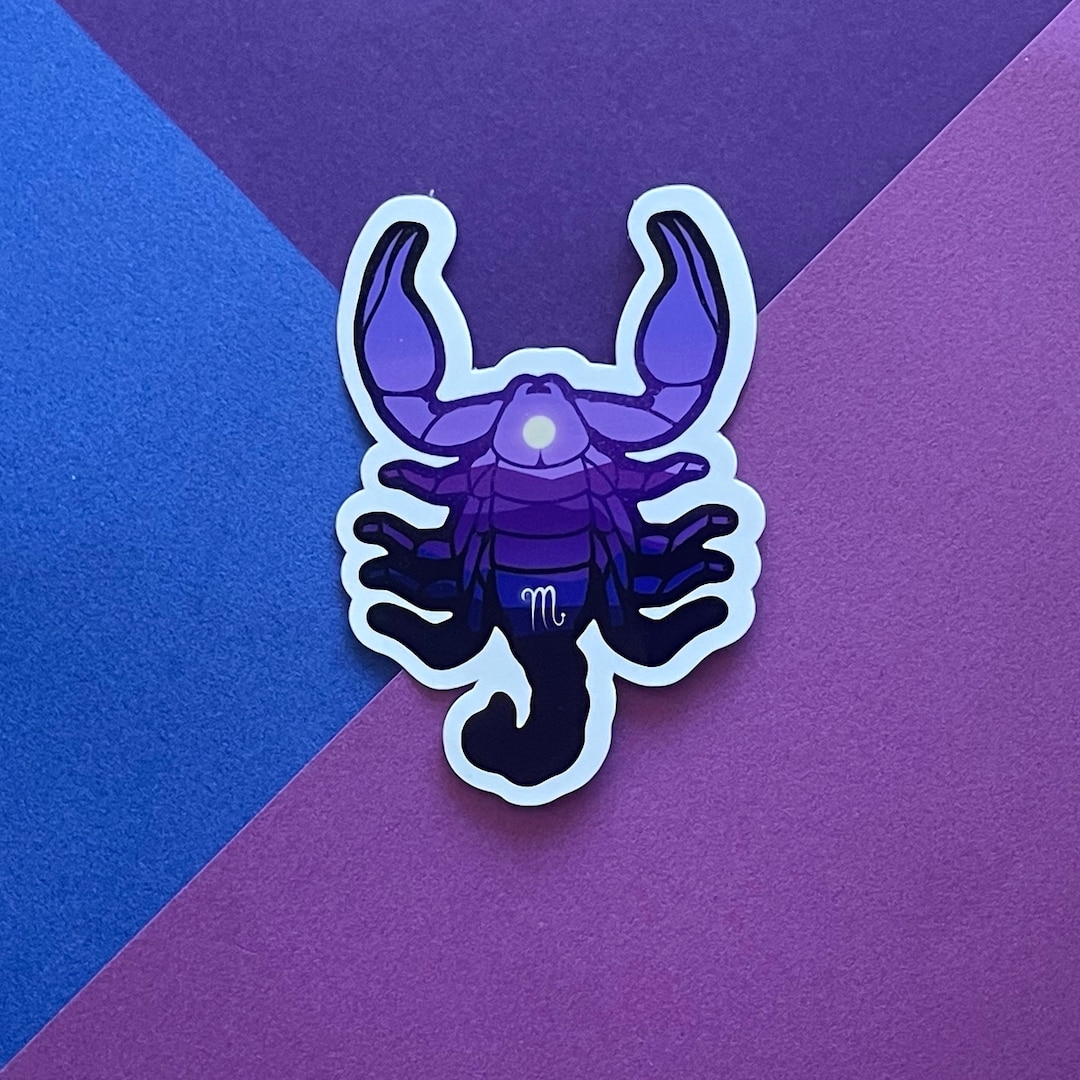 Scorpio Horoscope Sticker - | Holographic | Waterproof Vinyl | Planner ...