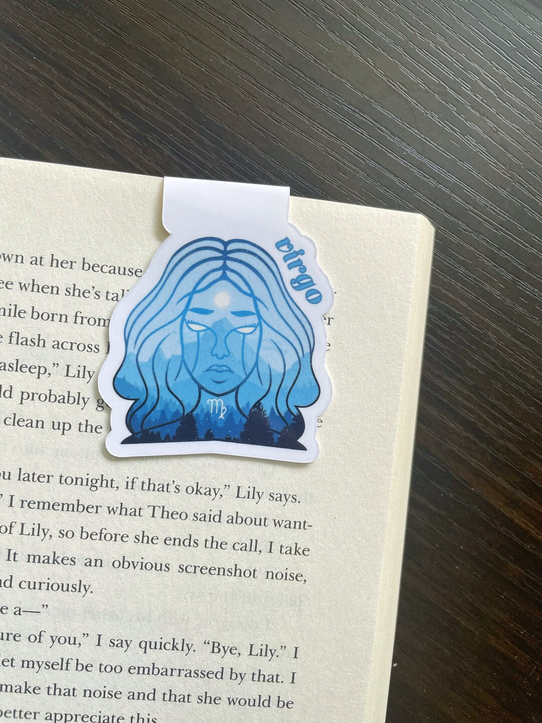 Virgo Horoscope Magnetic Bookmark | Zodiac / Astrology Gift | Bookish ...