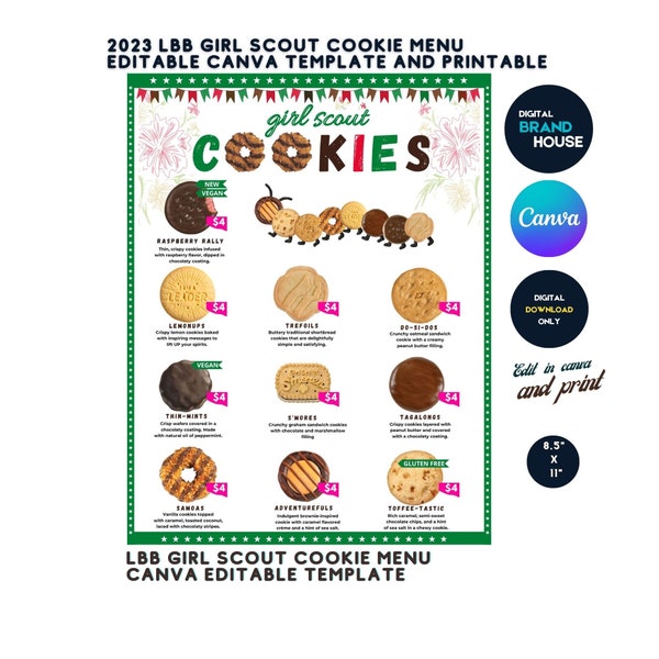Brownie Girl Scout Poster - Etsy
