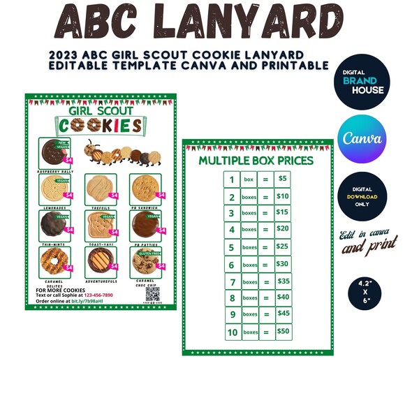 Girl Scout Cookies - Etsy