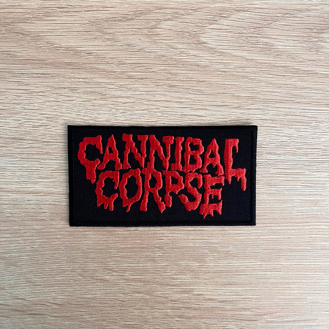 Cannibal Corpse Patch / Heavy Metal Music Patch / Sew or Iron on Embroidered Patch / Music Patch ...