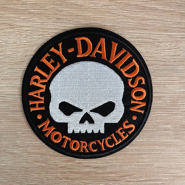 Black Harley Riders Patch - Etsy