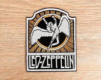 Led Zeppelin Embroidered Patch Badge Applique Iron on 382400 - Etsy