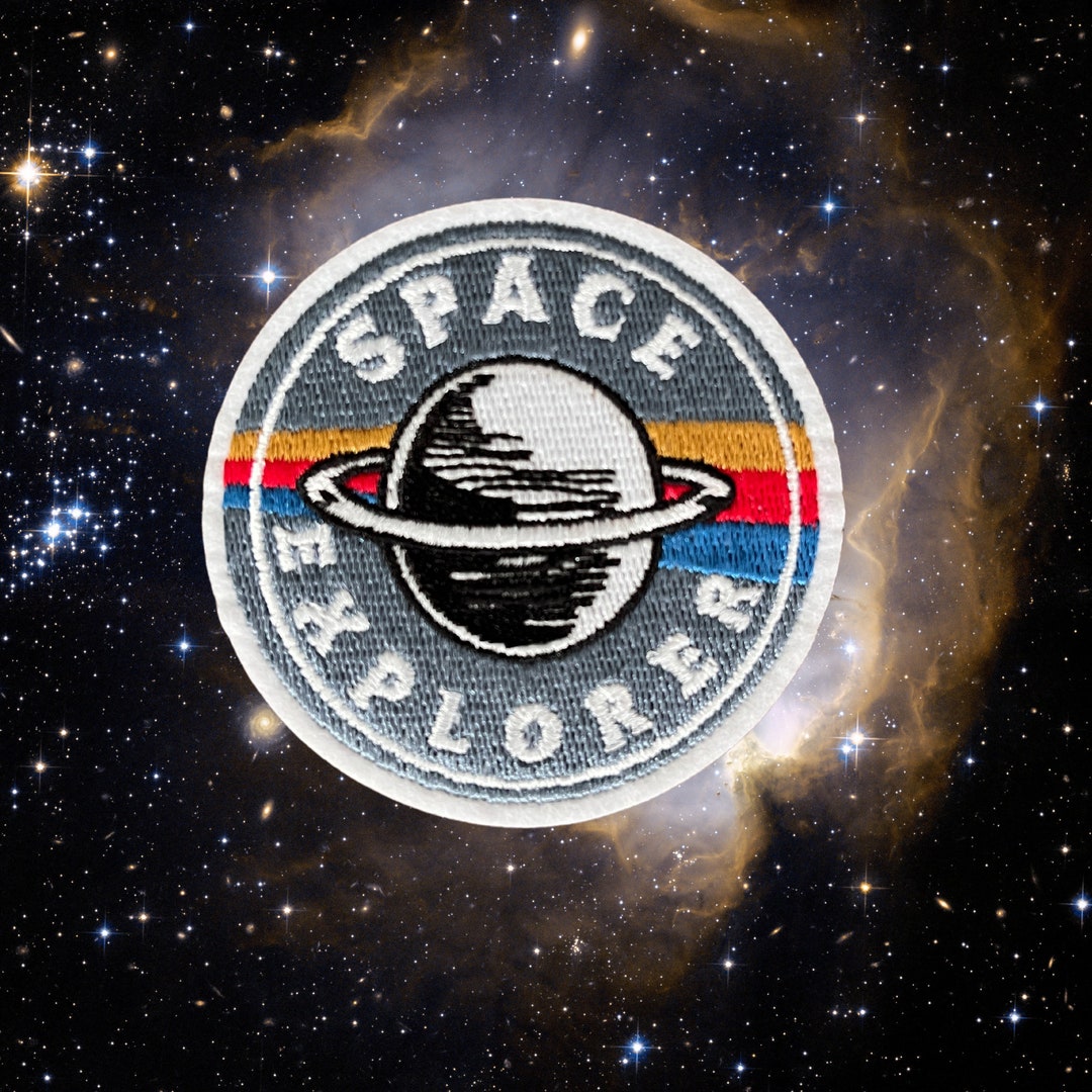 Space Explorer Patch / Astronaut Patch / Round Sew or Iron on ...