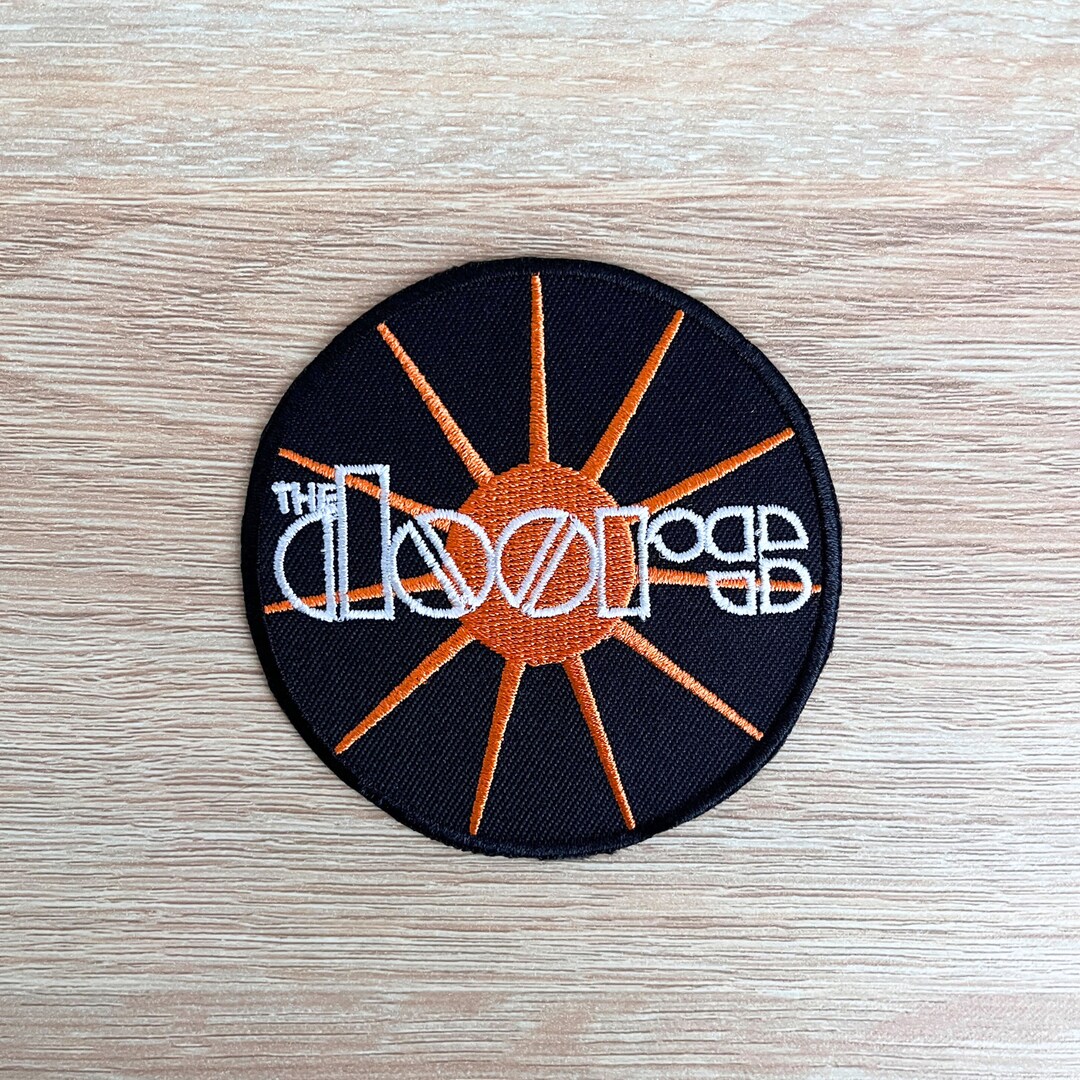 The Doors Patch / Rock Music Patch / Sew or Iron on Embroidered Music ...