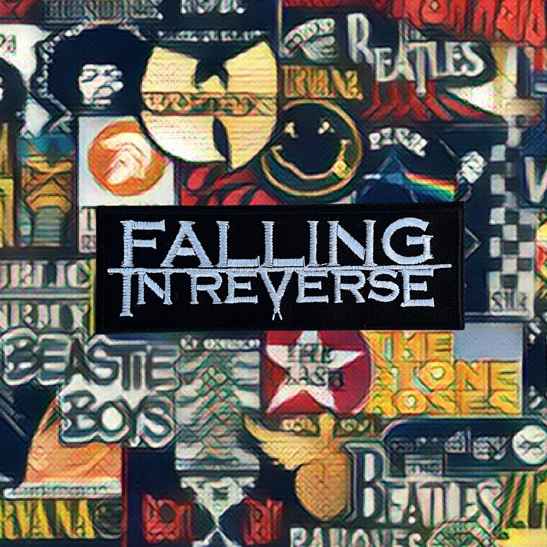 Falling in Reverse Patch / Rock Music Patch / Sew or Iron on - Etsy
