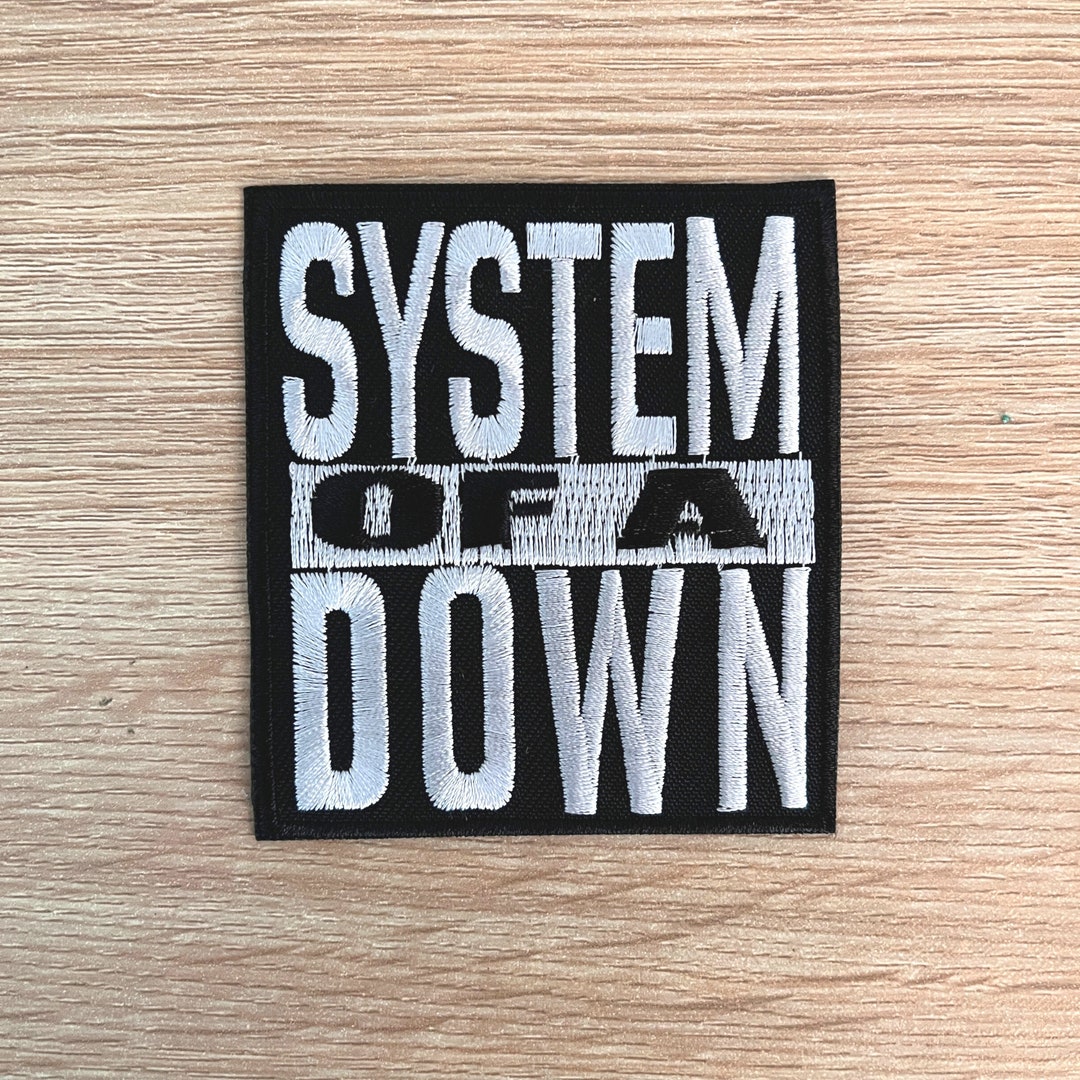 System of A Down Patch / Heavy Metal Music Patch / Sew or Iron on ...