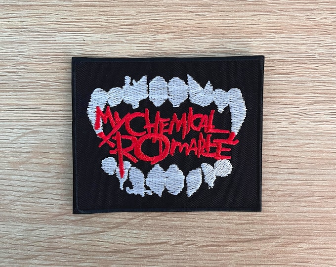 My Chemical Romance Patch / Rock Music Patch / Sew or Iron on ...