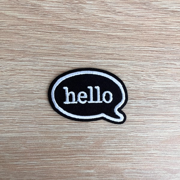 Speech Bubble Patch - Etsy