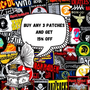 System of A Down Patch / Heavy Metal Music Patch / Sew or Iron on ...
