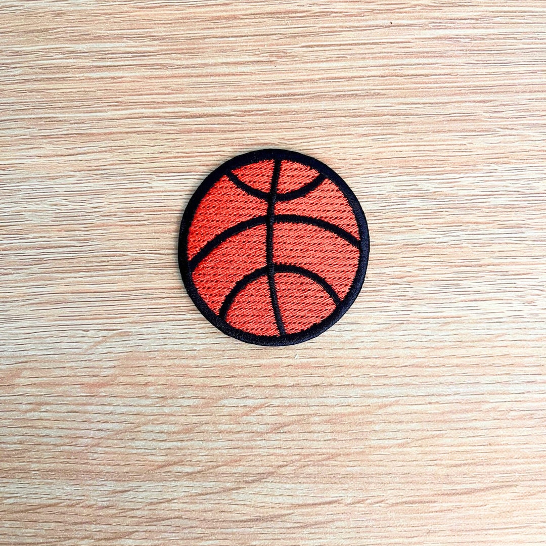 Basketball Embroidered Patch, Iron on / Sew On, Sports Applique - Etsy
