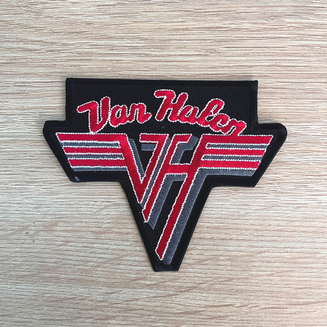Van Halen Patch / Rock Music Patch / Sew or Iron on Embroidered Band ...