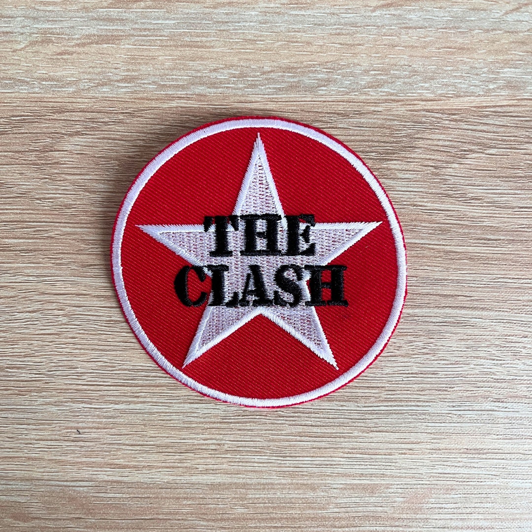 The Clash Patch / Punk Rock Music Patch / Sew or Iron on Embroidered ...