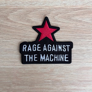 Rage Against the Machine Patch / Heavy Metal Rock Music Patch / Sew or ...