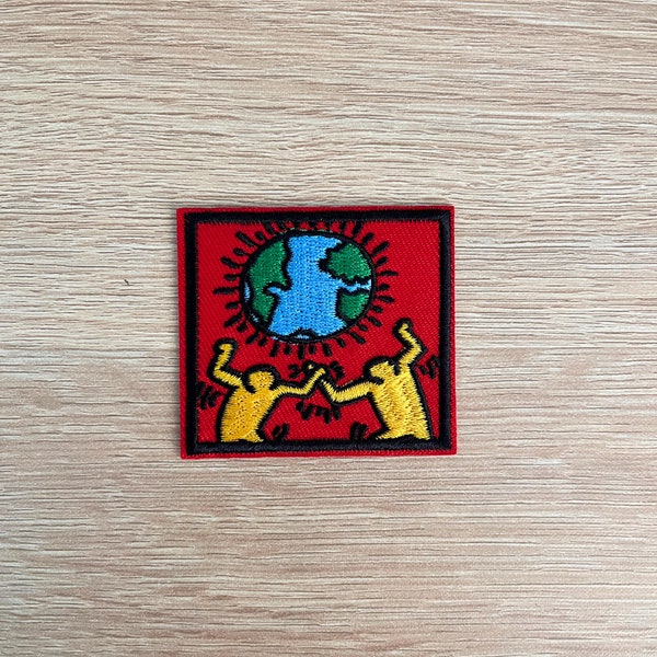 Keith Haring Patch - Etsy