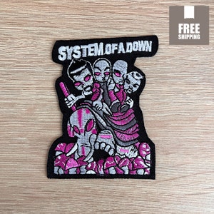 System of A Down Patch / Heavy Metal Music Patch / Sew or Iron on ...