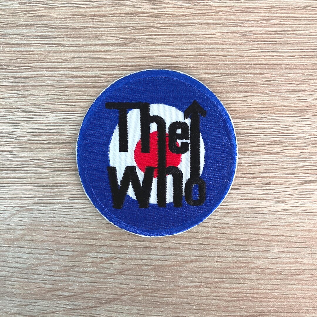 The Who Embroidered Patch: 1960s Rock Music Applique - Etsy