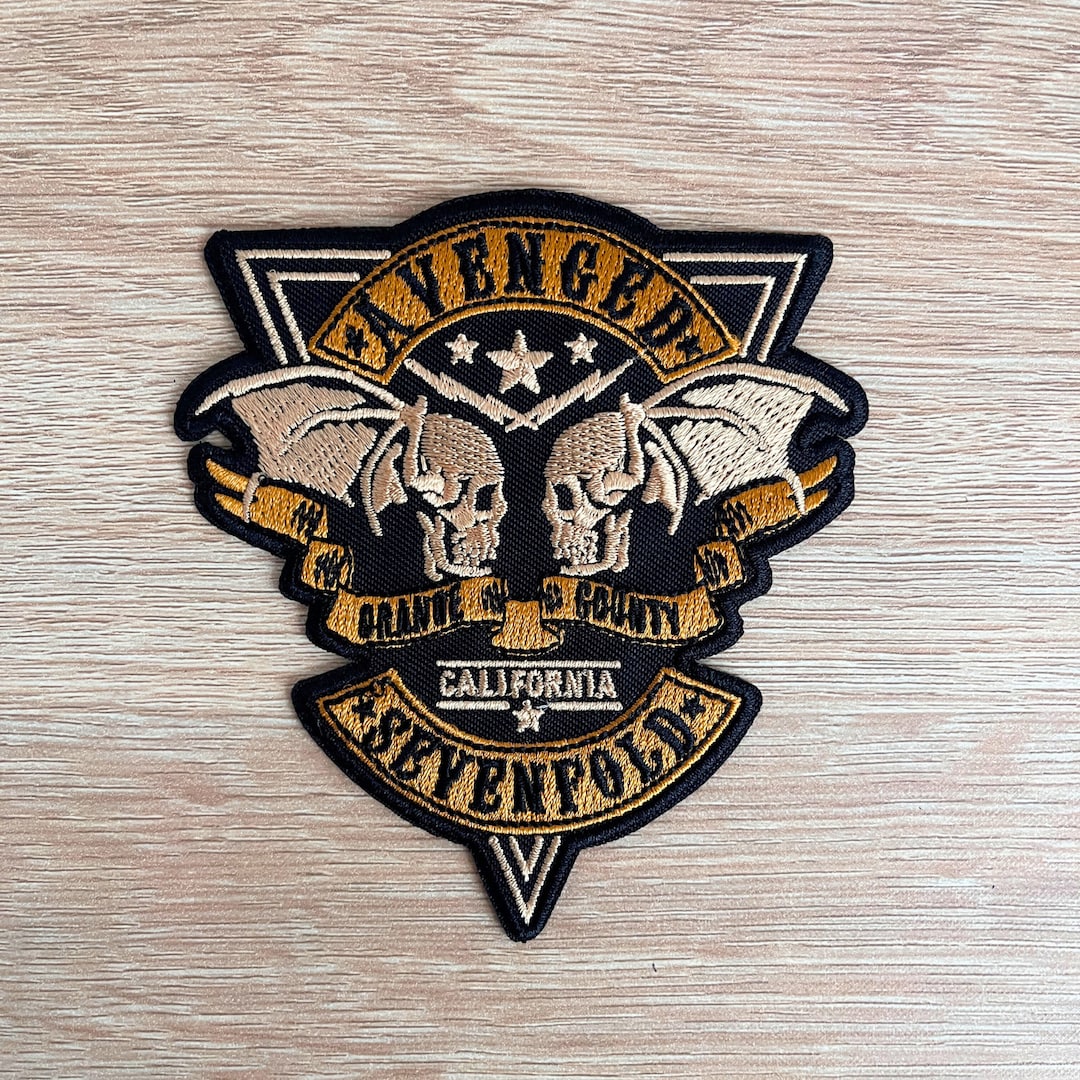 Avenged Sevenfold Patch / Heavy Metal Rock Music Patch / Sew or Iron on ...
