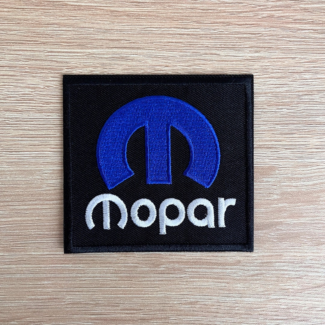 Mopar Patch / Mopar Car Parts Logo Patch / Chrysler Dodge Jeep / Sew or ...
