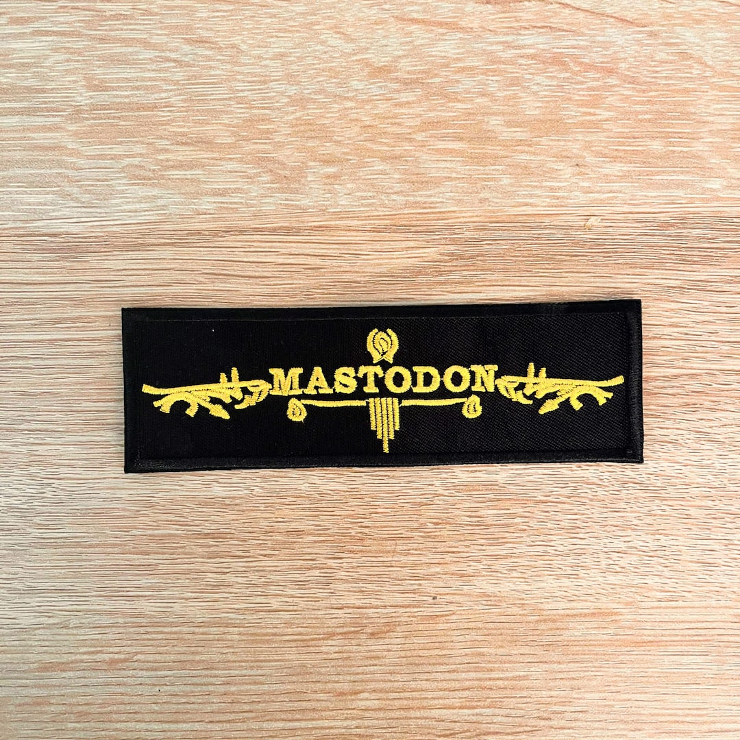 Mastodon Band Patch: Embroidered Heavy Metal Music Applique - Etsy