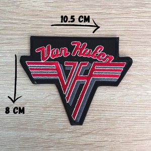 Van Halen Patch / Rock Music Patch / Sew or Iron on Embroidered Band ...