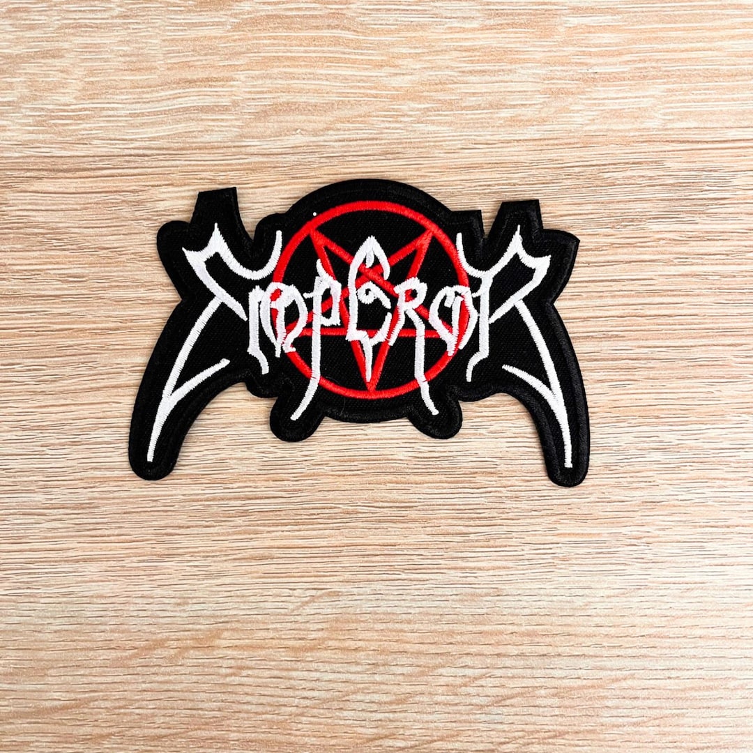 Emperor Patch - Heavy Metal Music Patch - Sew or Iron on Embroidered ...