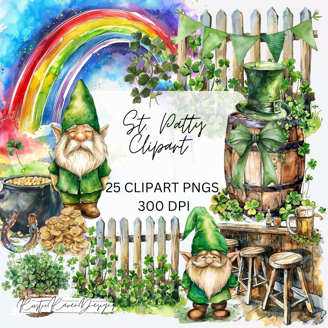 Saint Patricks Day Clipart Png, Leprechaun Png, Shamrock Png, Clipart ...