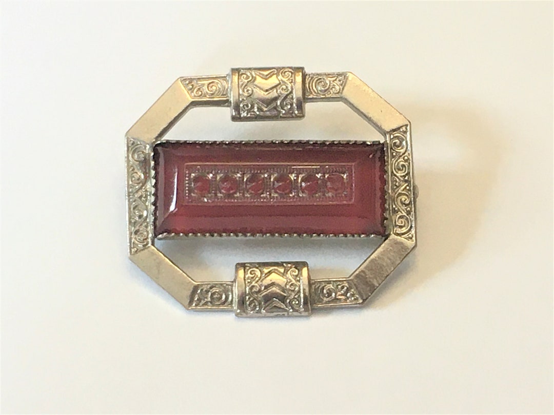 Original Art Deco Brooch - Etsy