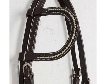 Black One Ear Bridle - Etsy