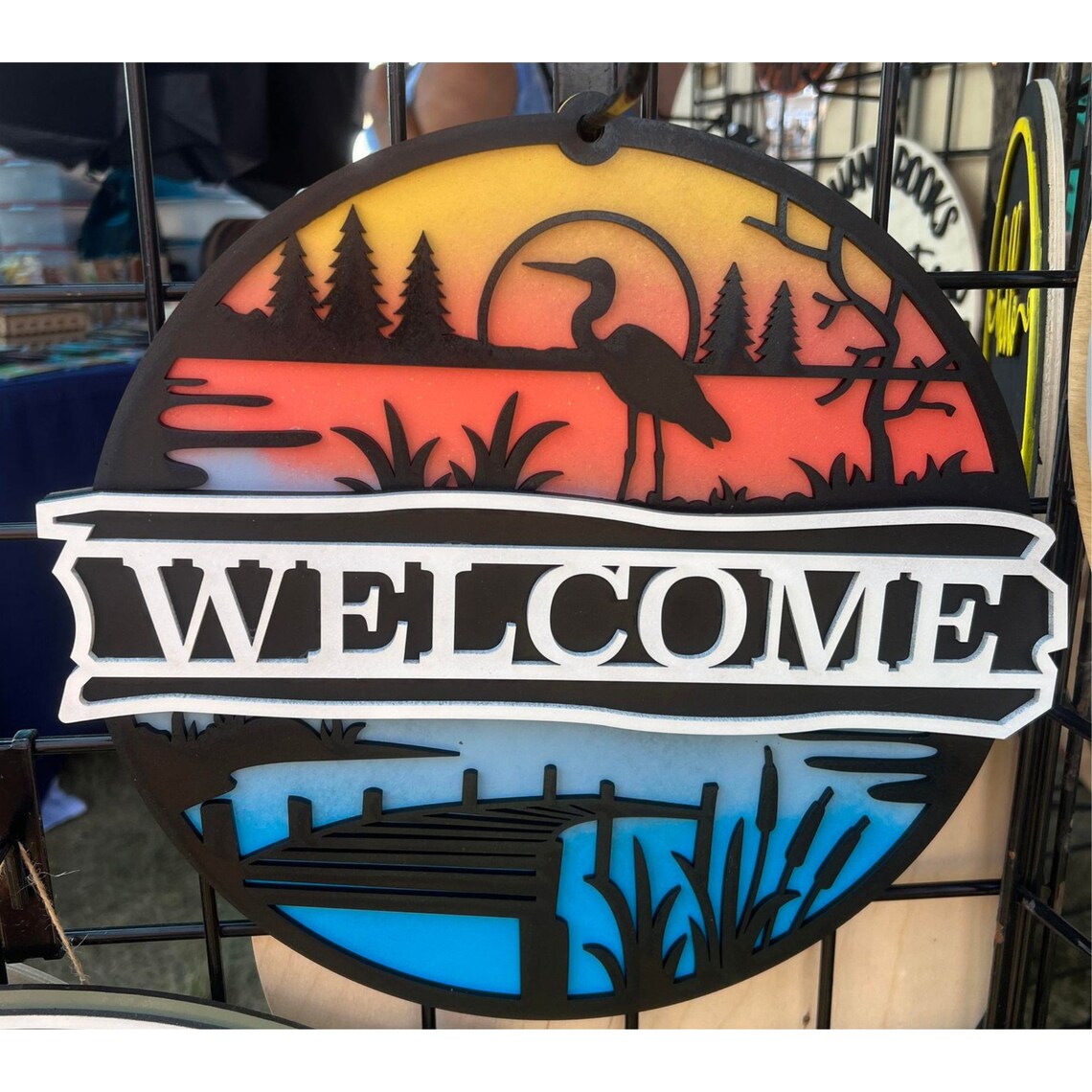 Crane Lake Door Hanger - Etsy