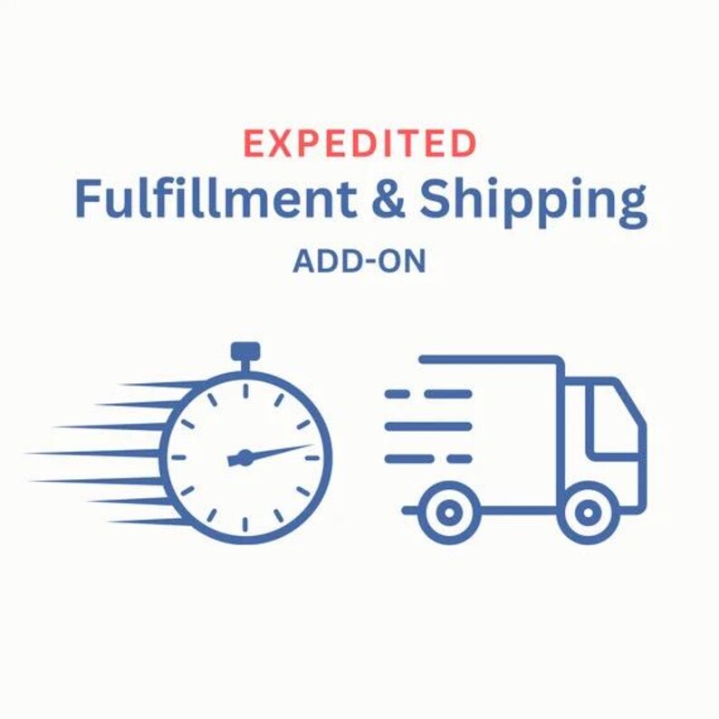 EXPEDITED Shipping & Processing ADD ON - Etsy