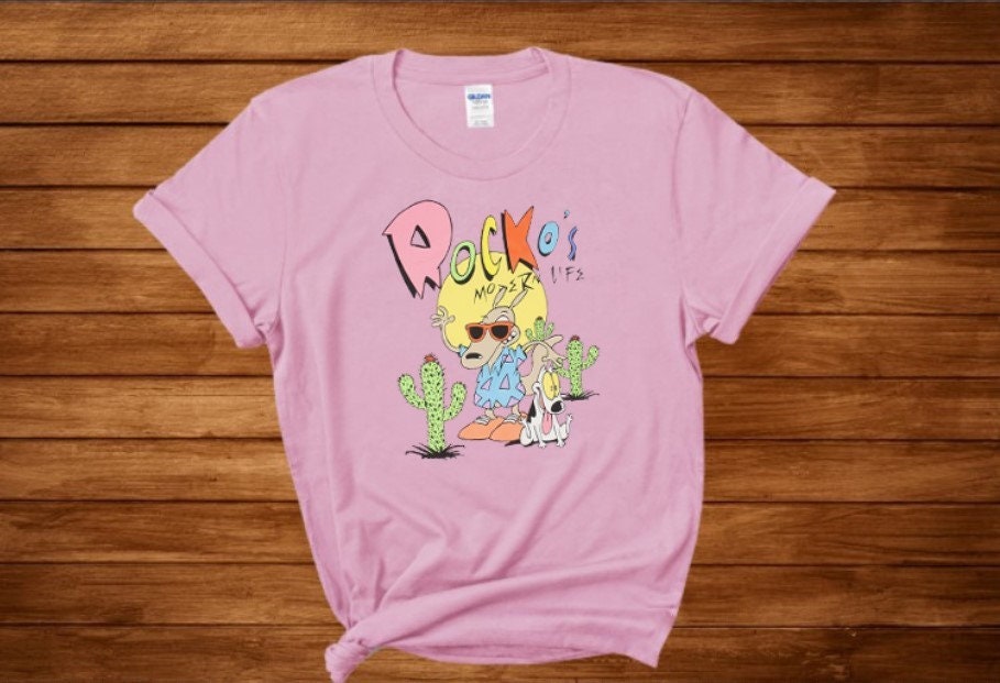 Nickelodeon Rockos Modern Life T Shirt, Reprinted - Etsy