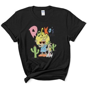 Nickelodeon Rockos Modern Life T Shirt, Reprinted - Etsy