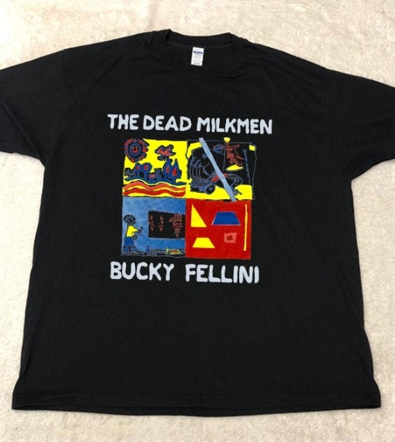 The Dead Milkmen Bucky Fellini Funny Unisex T Shirt, the Dead Milkmen ...