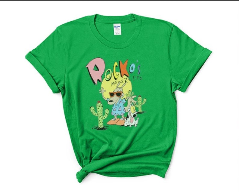 Nickelodeon Rockos Modern Life T Shirt, Reprinted - Etsy