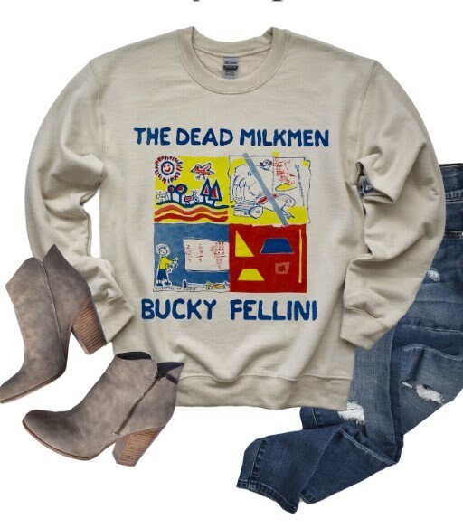 The Dead Milkmen Bucky Fellini Funny Unisex T Shirt, the Dead Milkmen ...
