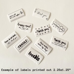 Thermal Label Bundle, Small Business Stickers, Thermal Sticker Bundle ...