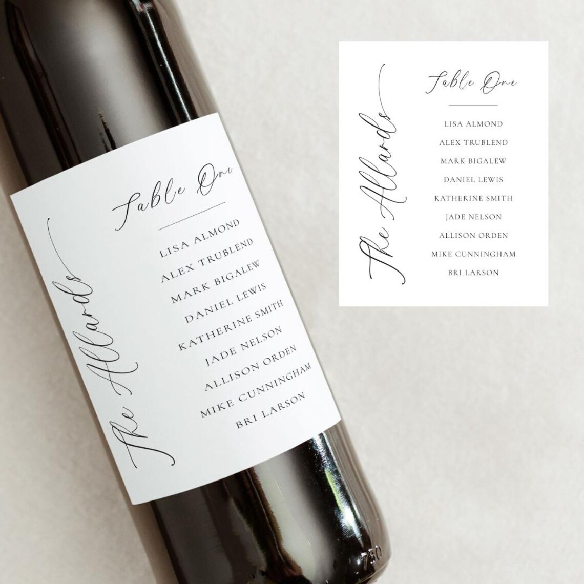 Wedding Table Number, Seating Chart, Wedding Table Decor Wine Labels ...